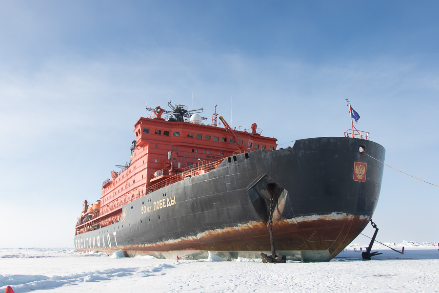 IJsbrekercruise naar de Noordpool 90° NB